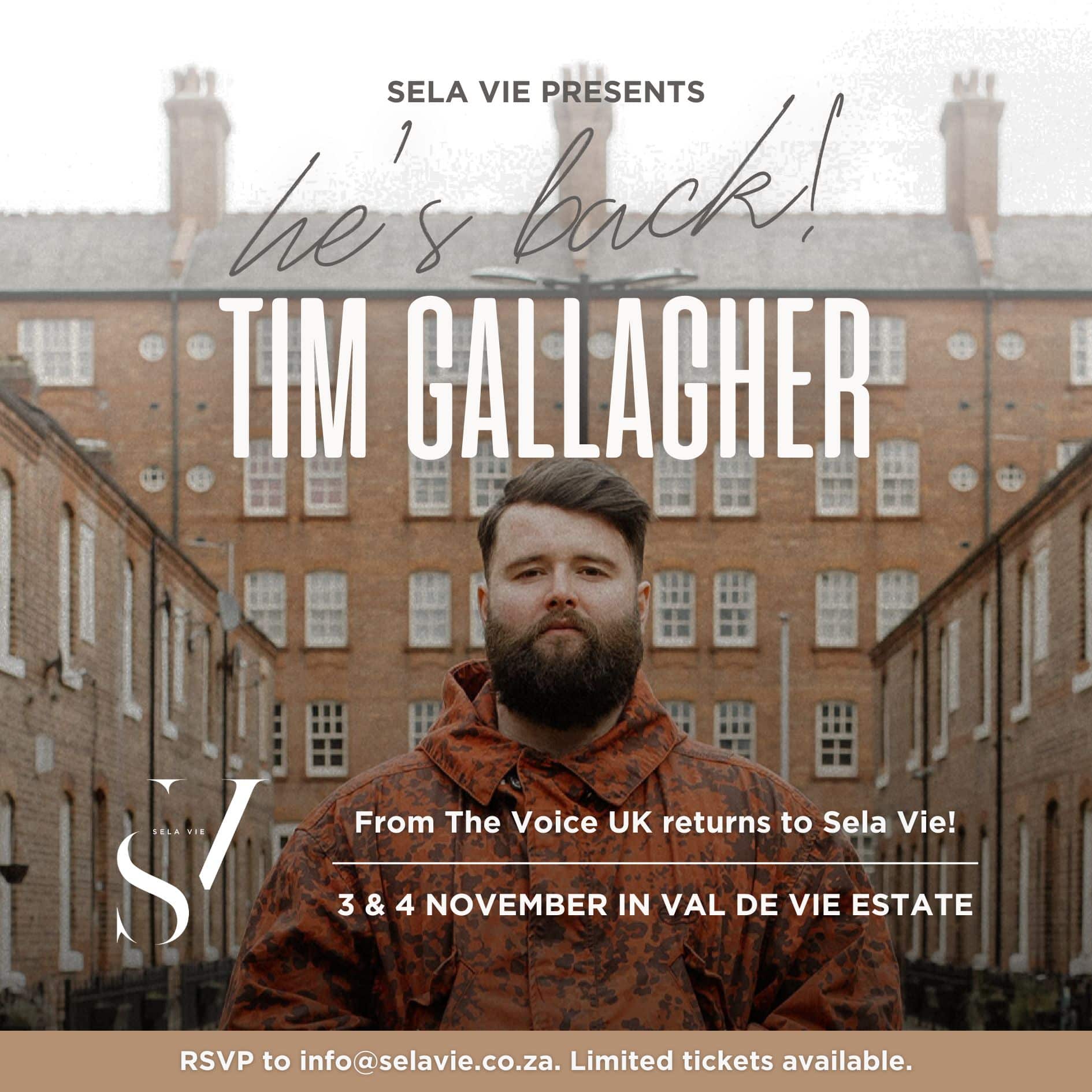 Tim Gallagher – Sela Vie