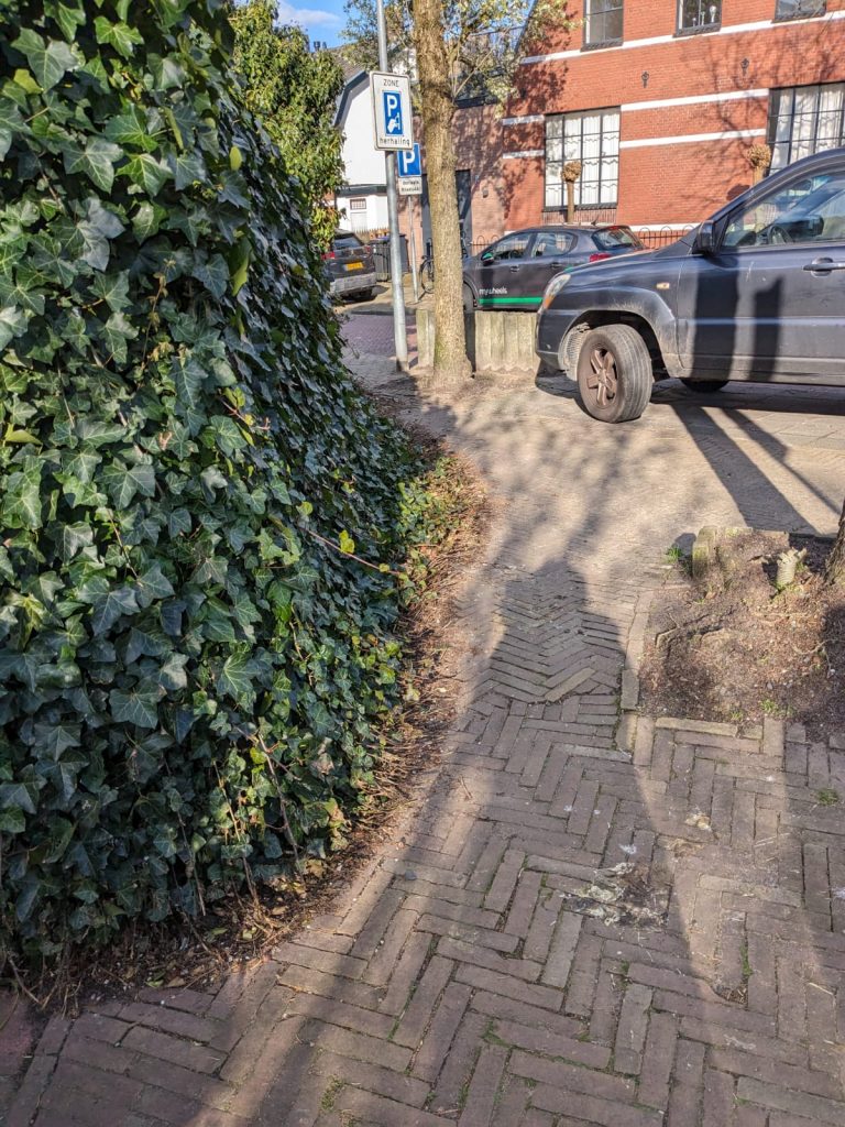 Obstakels voor voetgangers – Senver
