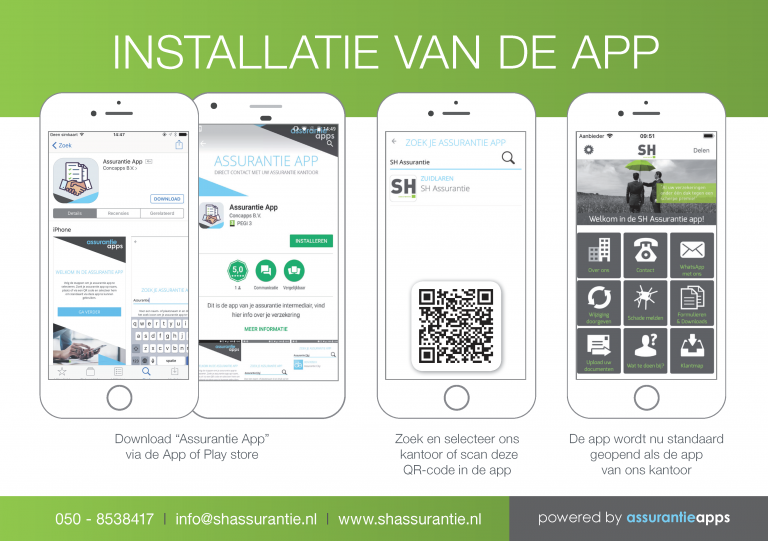 SH App - SH assurantie