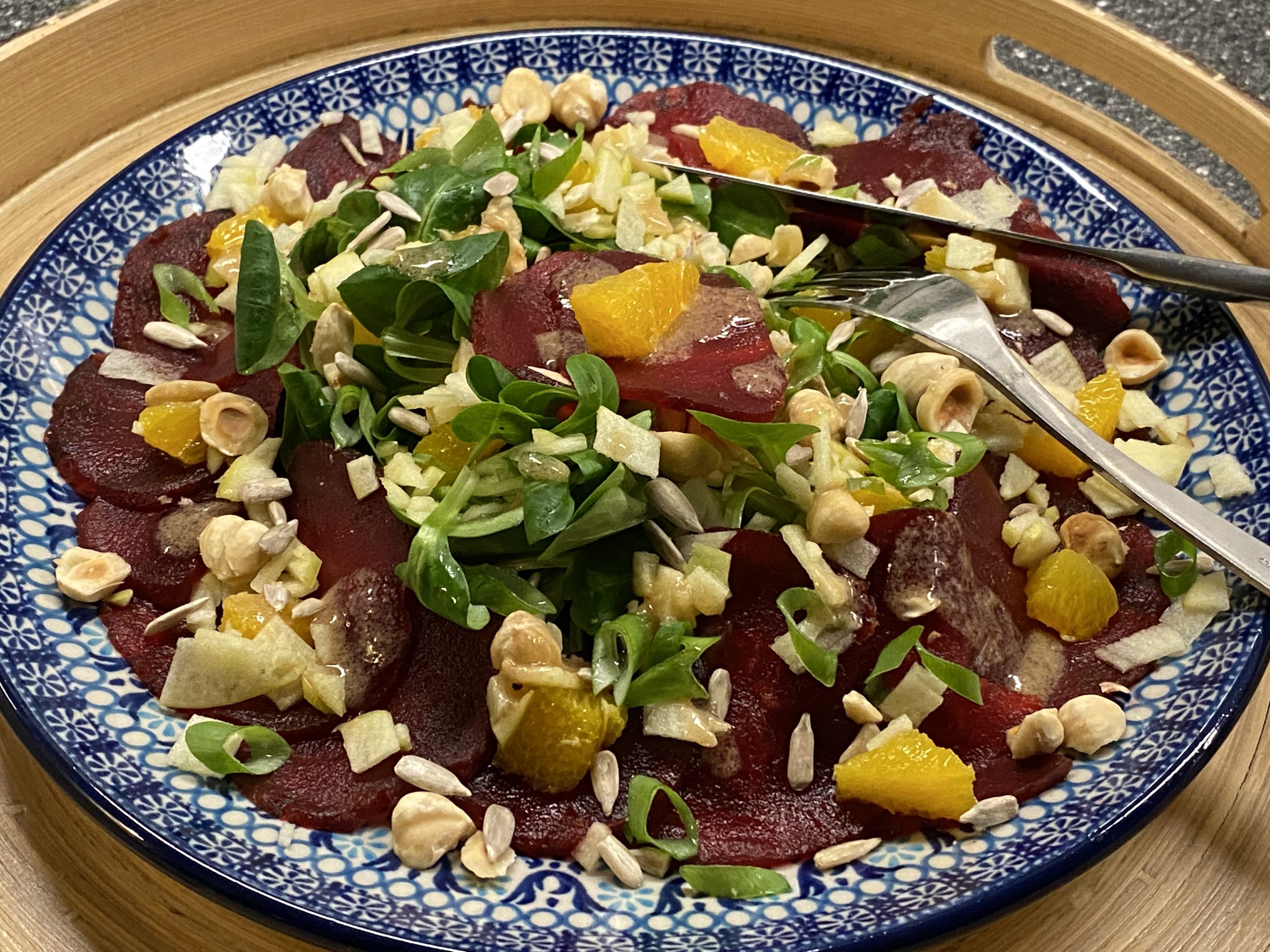 Verrukkelijke rode bietensalade met sinaasappel – Silphya’s Kitchen