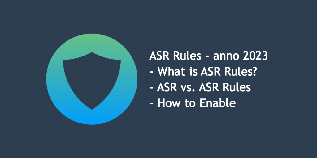 ASR Rules – anno 2023 – SIMSEN blog