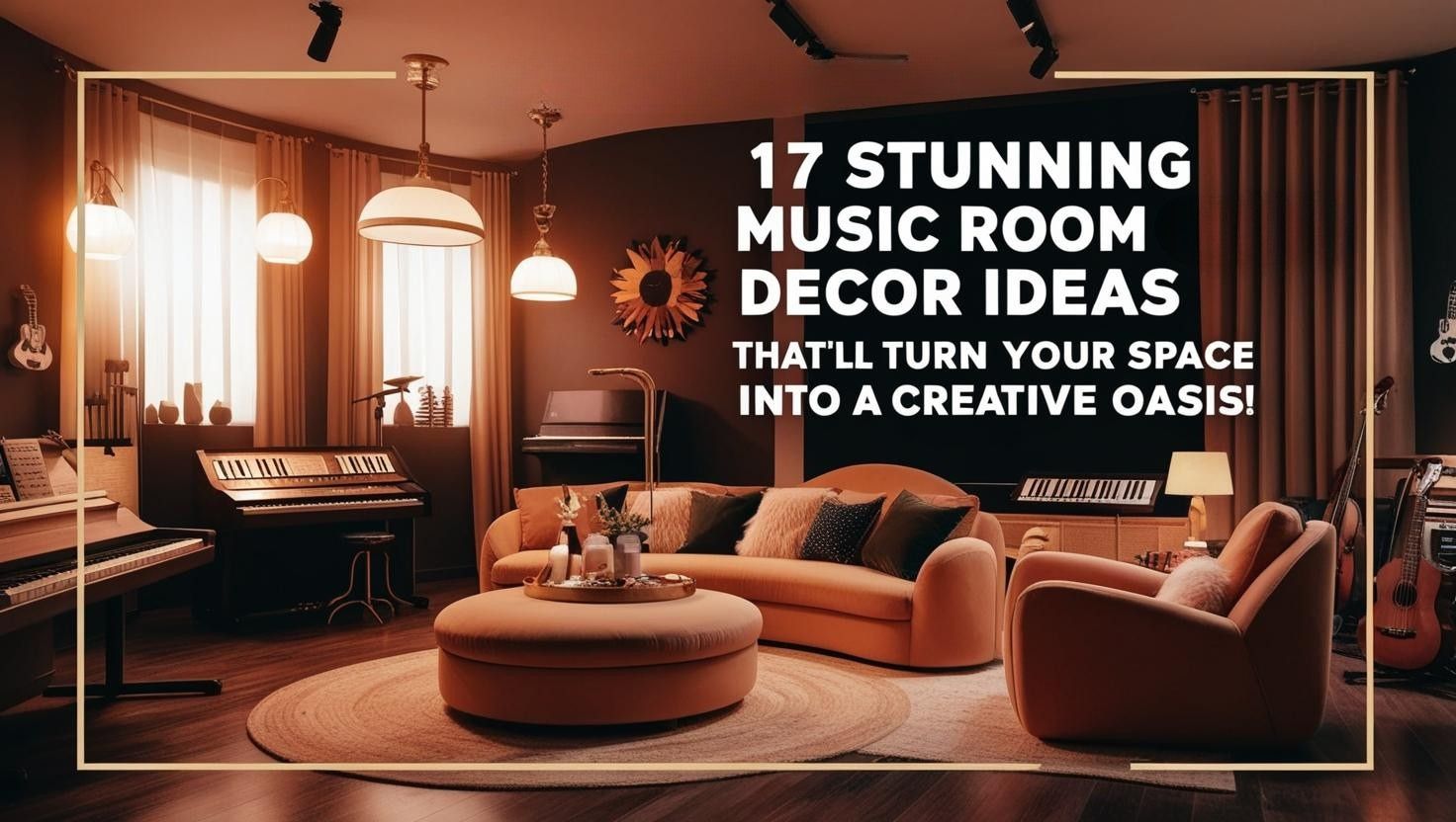 17 Stunning Music Room Decor Ideas That’ll Turn Your Space Into a ...