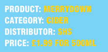 Put It To The Test: Merrydown Cider - Scottish Local Retailer