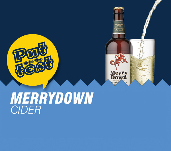 Put It To The Test: Merrydown Cider - Scottish Local Retailer