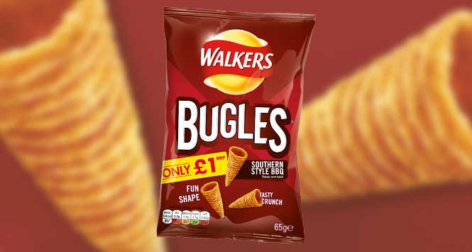 Walkers trumpets new Bugles PMP - Scottish Local Retailer