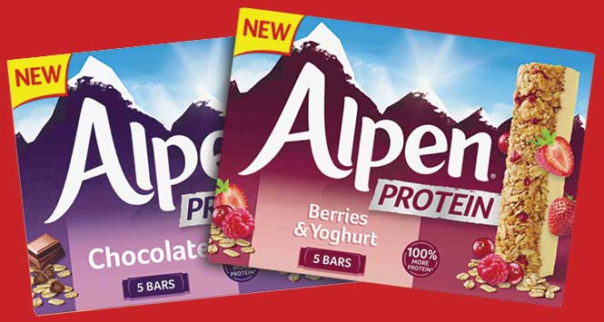 Alpen packs protein into new bars - Scottish Local Retailer