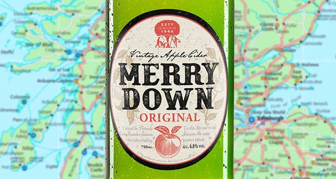 New look for Merrydown - Scottish Local Retailer