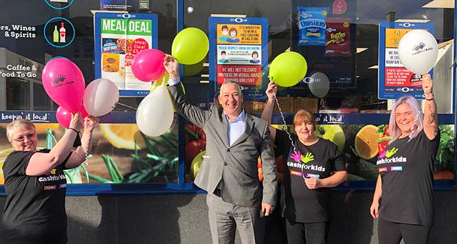 One-O-One backs Cash for Kids - Scottish Local Retailer