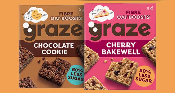 Graze unveils Oat Boosts range - Scottish Local Retailer