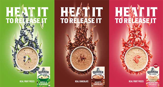 Breakfast market hots up with new Quaker campaign - SLR