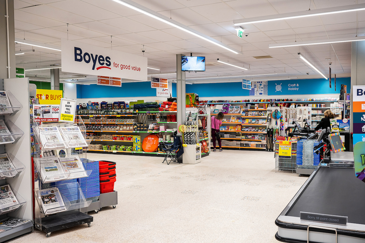 Scotland’s first Boyes discount store opens inside Inverness Co-op - SLR