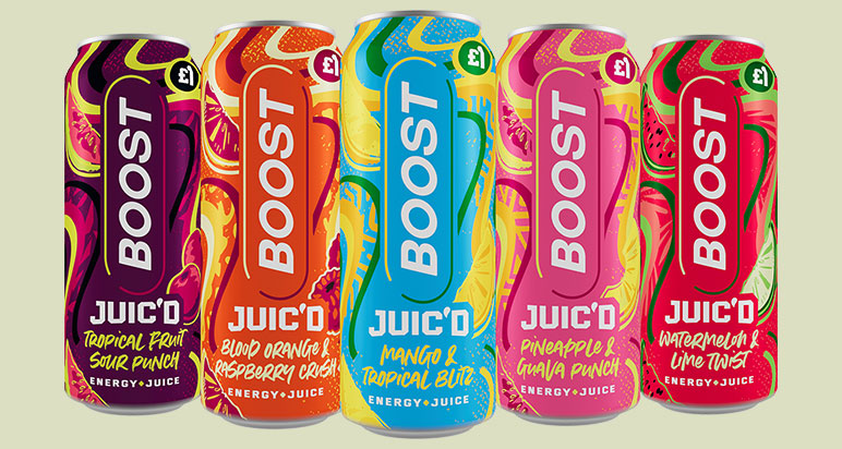 Boost brings back £1 Juic’d PMPs - Scottish Local Retailer