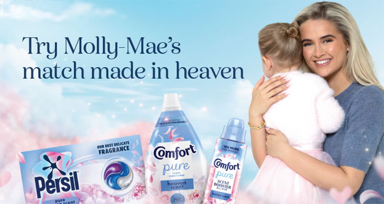Molly-Mae is the face of Unilever’s new laundry range - SLR