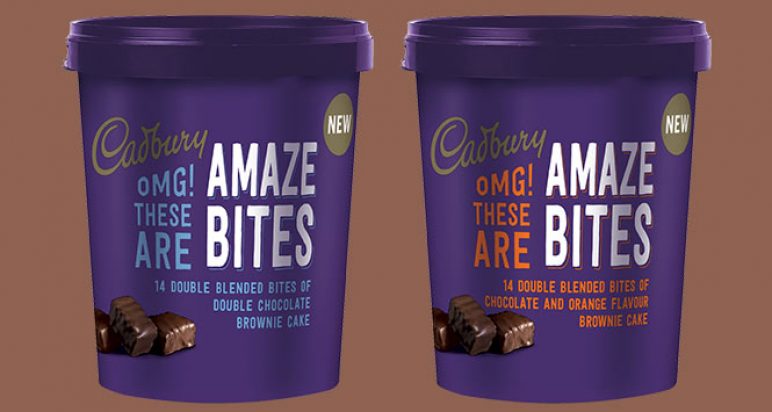 Cadbury Cakes Launches New Amaze Bites Scottish Local Retailer