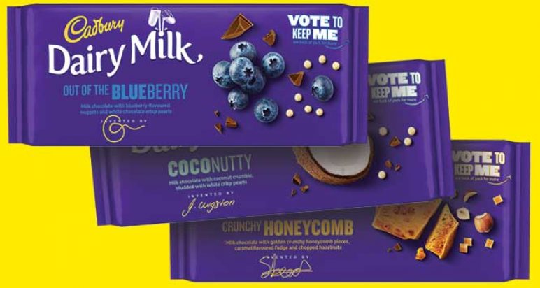 Cadbury puts new Dairy Milk bars to public vote - SLR magazine