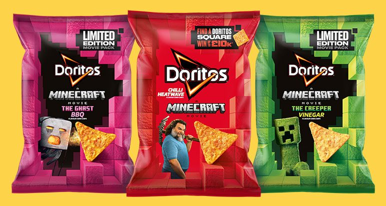 Doritos launches Minecraft movie promo and two new flavours - SLR