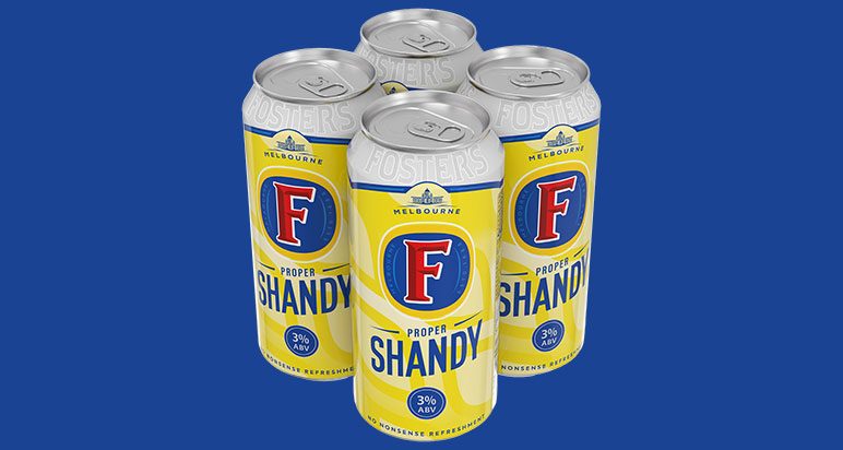 Foster's says ‘cheers!’ to moderation with Proper Shandy - Scottish ...