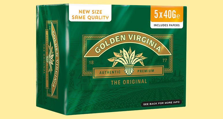 Golden Virginia unveils 40g pouch - Scottish Local Retailer