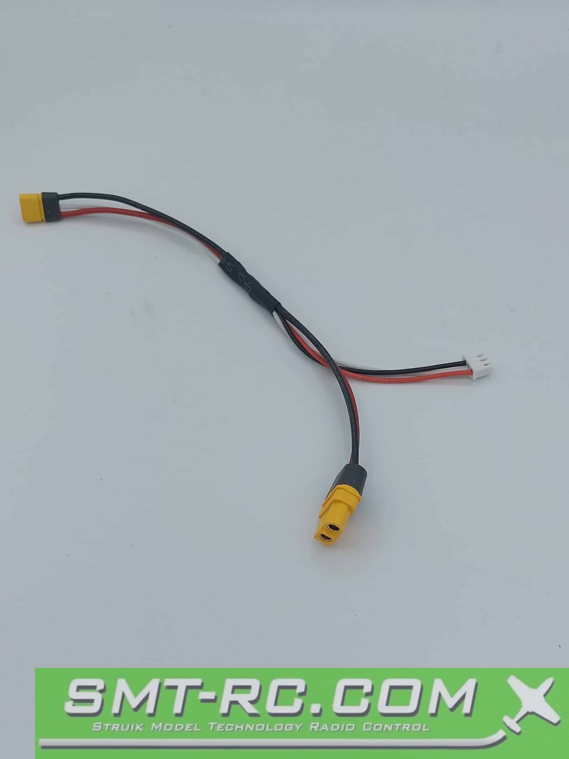 Ladekabel SMT-RC Li-ion 2S MR30 – XT60 – Struik Model Technology