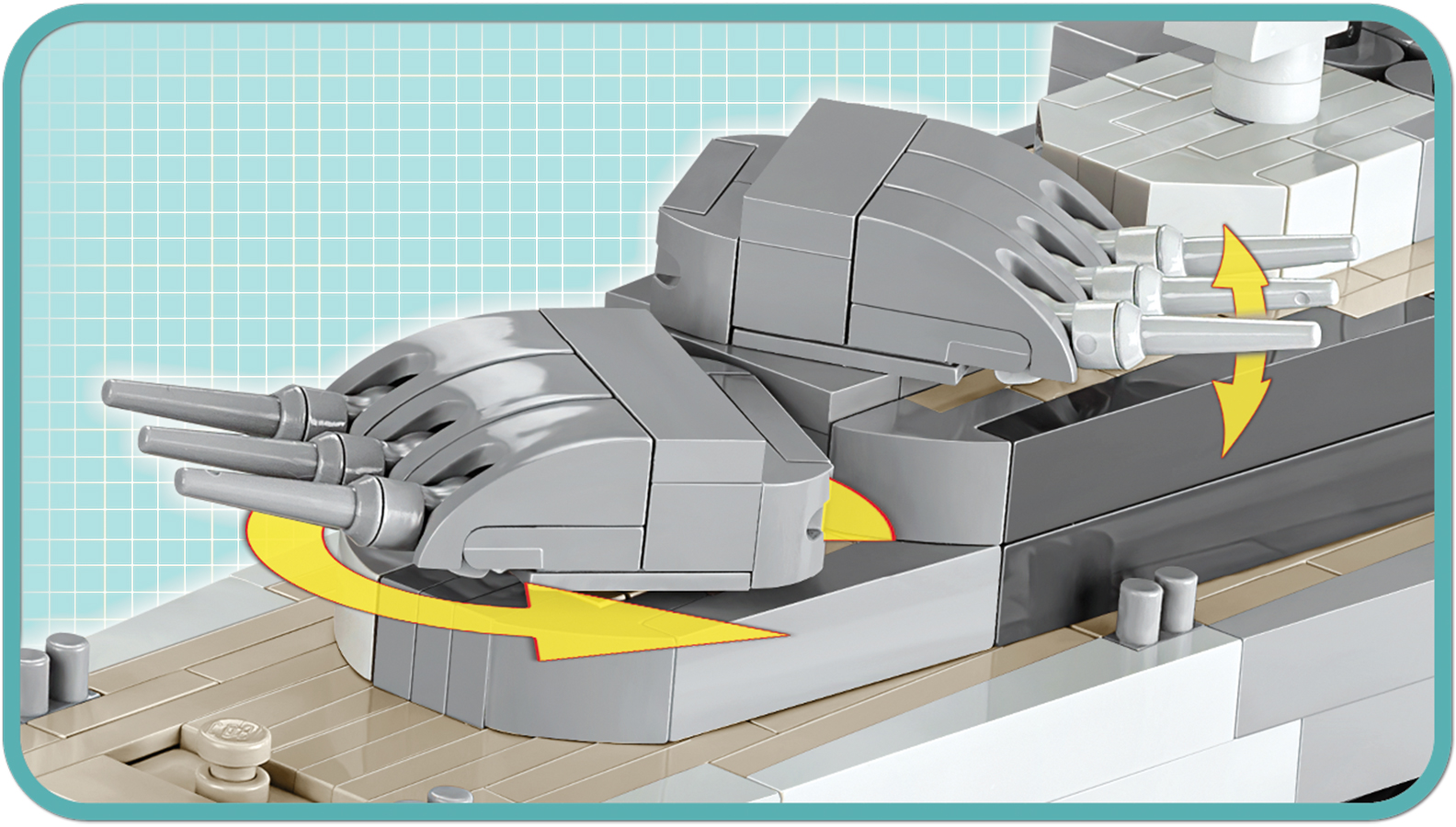COBI 4821, HMS BelFast – Light Cruiser – Snoopy's Brick Shop