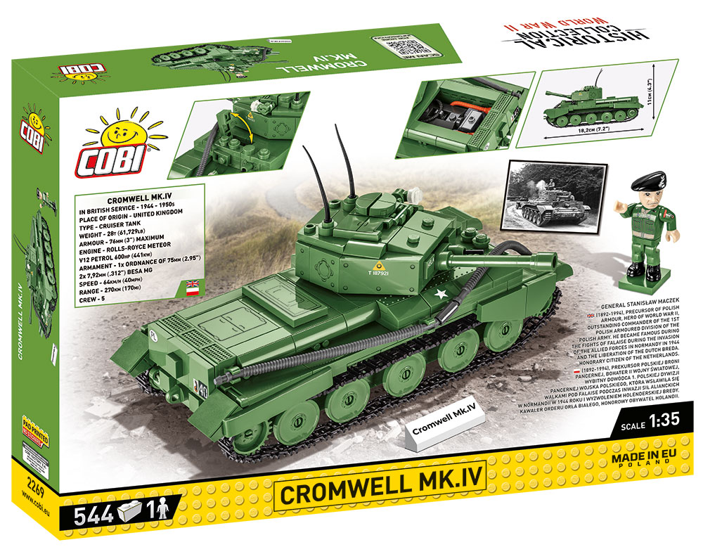 COBI 2269 Cromwell Mk.IV "Hela" - Snoopy's Brick Shop
