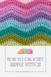 How to Crochet the Ripple Stitch [Free Video Tutorial & crochet Pattern ...