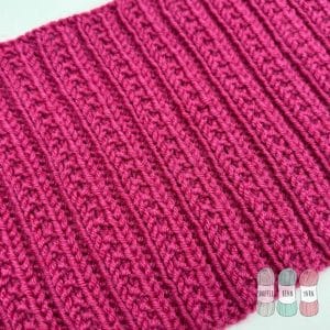 How to Knit Beaded Rib Stitch [Free Written Pattern & Video Tutorial ...