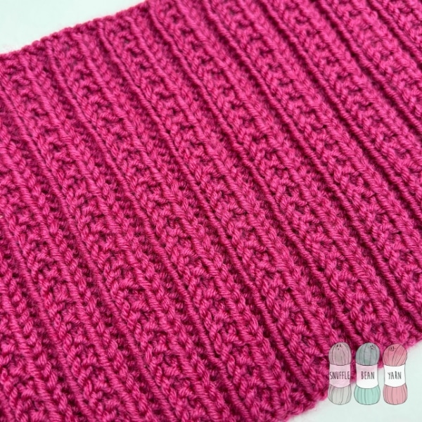 How to Knit Beaded Rib Stitch [Free Written Pattern & Video Tutorial ...