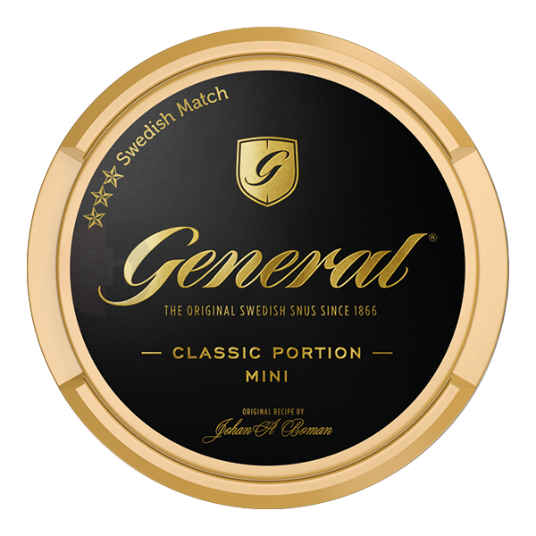 General Minisnus Original - Snushandel.se – Billigt snus online här!
