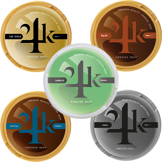 24K Snus Mix-Pack – Snushandel.se