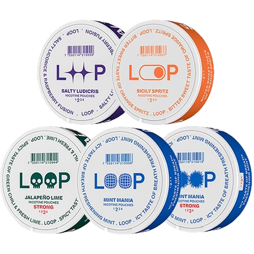 LOOP MIX ALL WHITE SNUS | Snushandel.se | Köp billigt snus online här!