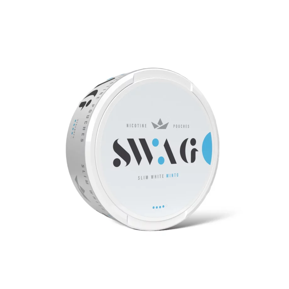SWAG Minto Slim 25mg All White Portion – Snushandel.se