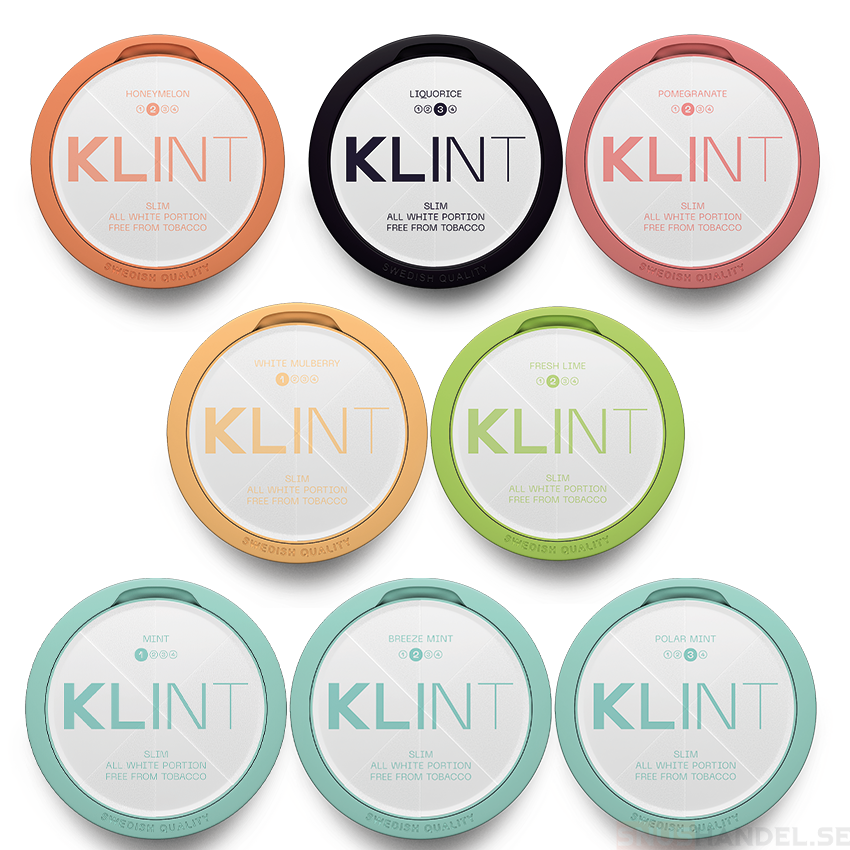 KLINT Mix-Pack All White Snus | Snushandel.se