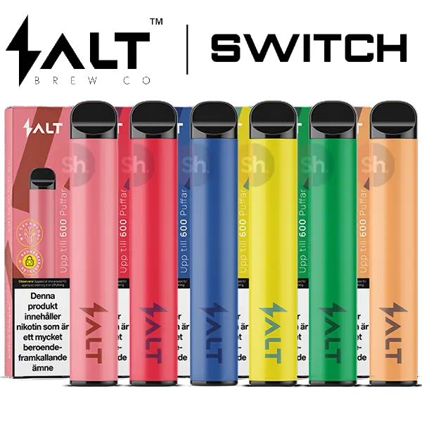 SALT SWITCH Engångs Vape – Snushandel.se