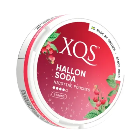 XQS Hallonsoda Strong #4 – Snushandel.se