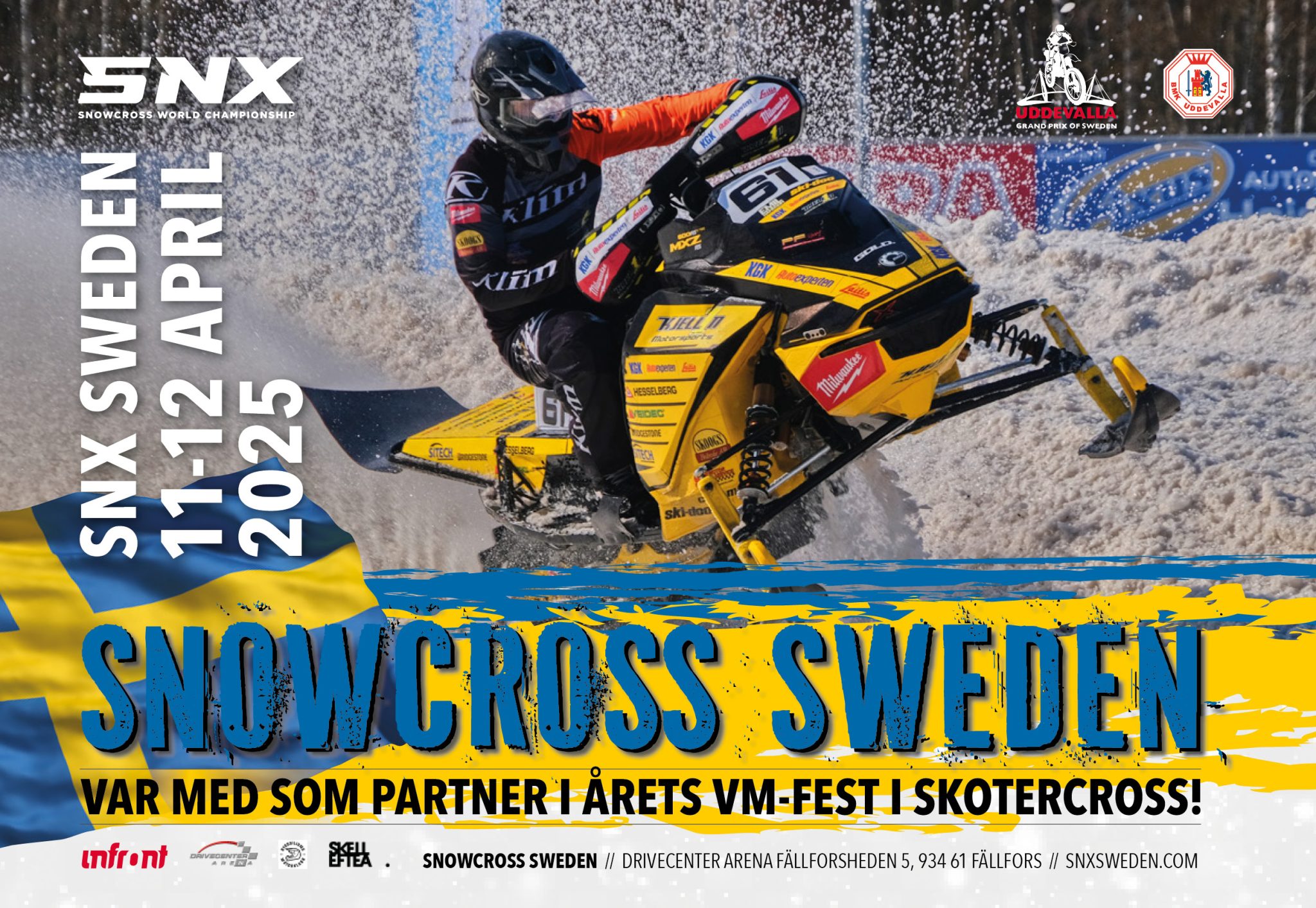 Snowcross Sweden – SNX Snowcross World Championship 2025 – Svenska ...