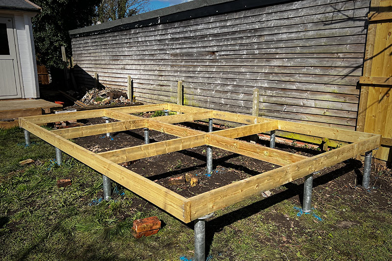 Ground Screw Foundations for Sheds, Garden Rooms, Offices