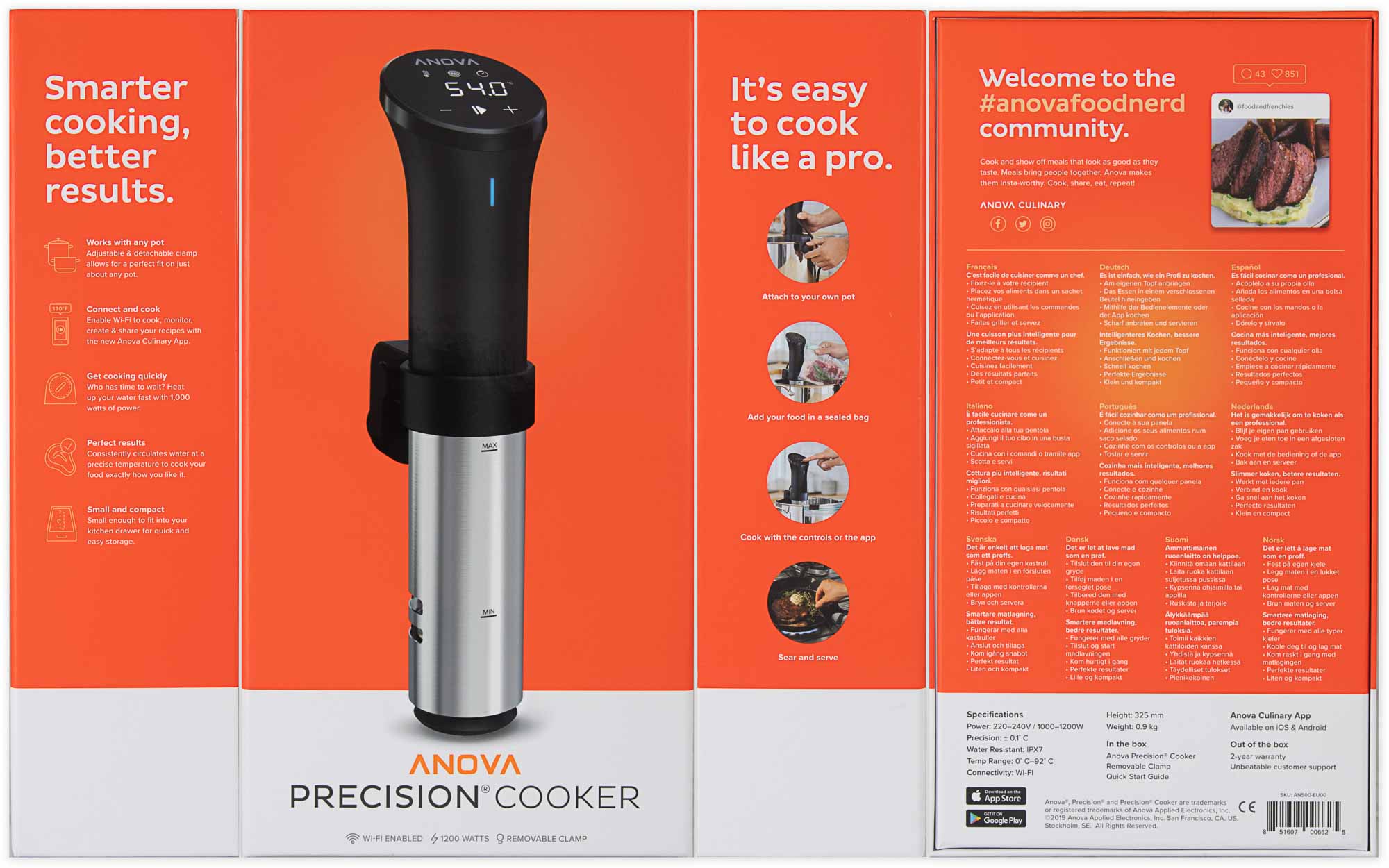 Anova Precision Cooker – Sous vide 2.0
