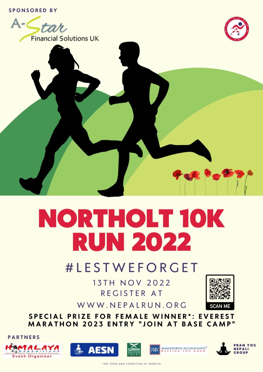 Nepal Run UK to organise “Northolt 10K” on “Remembrance Day” – South ...