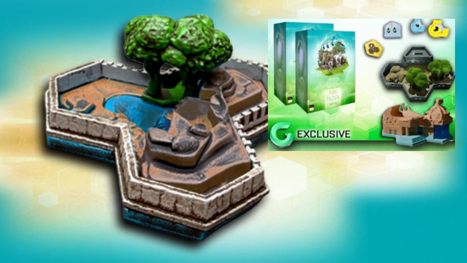 Ark Nova 3D-editie deze maand op Gamefound en vooral voor mensen met diepe zakken – SpelopTafel