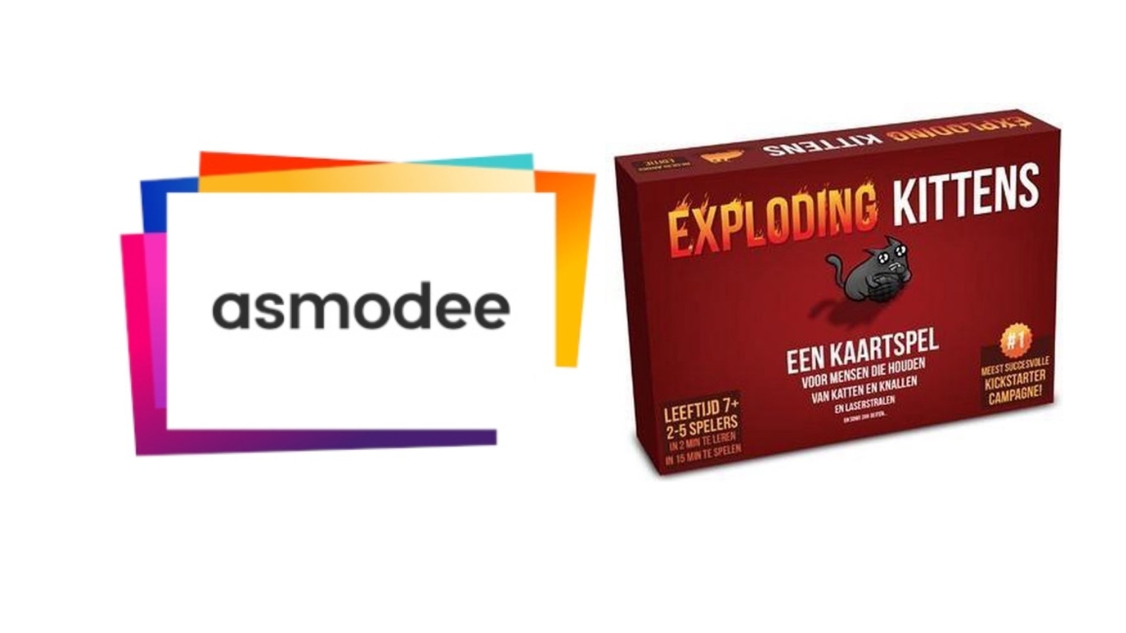 Asmodee neemt ook restant Exploding Kittens over – SpelopTafel