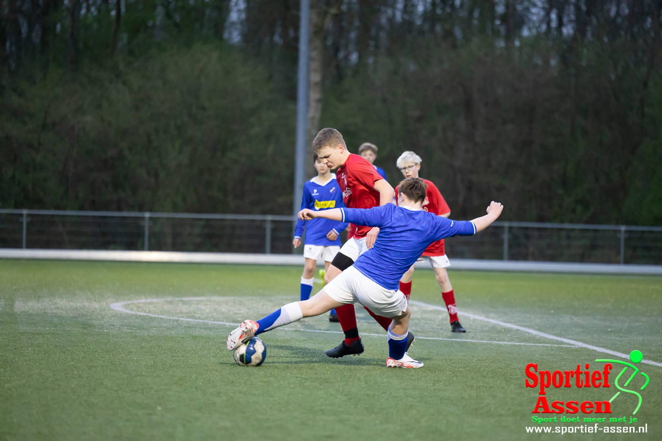 VV LEO JO15-3 vs Wildervank JO15-3JM 26 maart 2024 | Sportief Assen