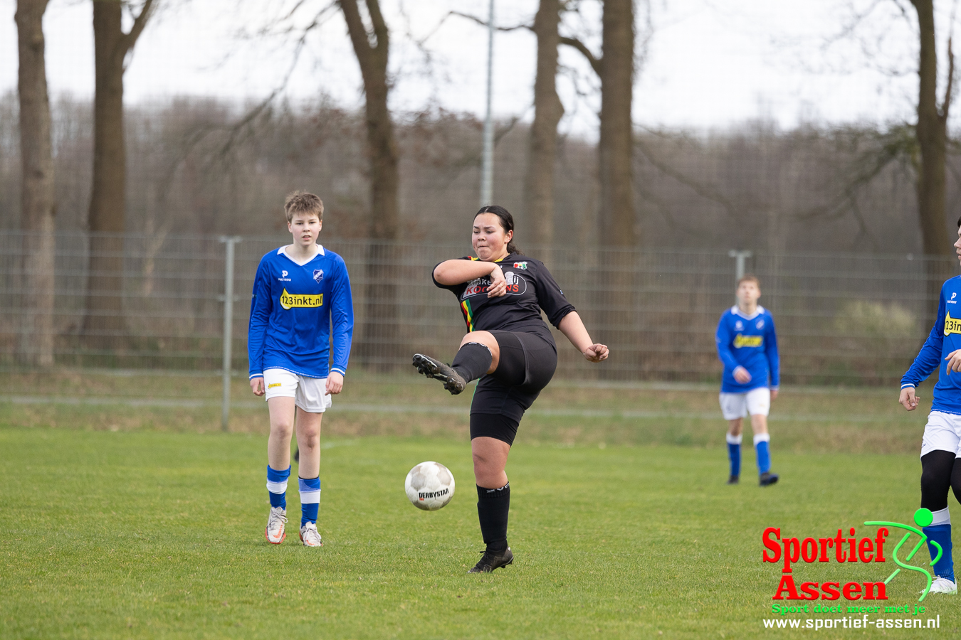 VV LEO JO19-2 vs DZOH JO19-3 16 maart 2024 | Sportief Assen