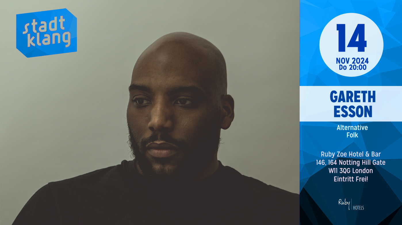 14. November 2024 | GARETH ESSON | live @ Ruby Zoe Hotel & Bar London » «stadtklang»