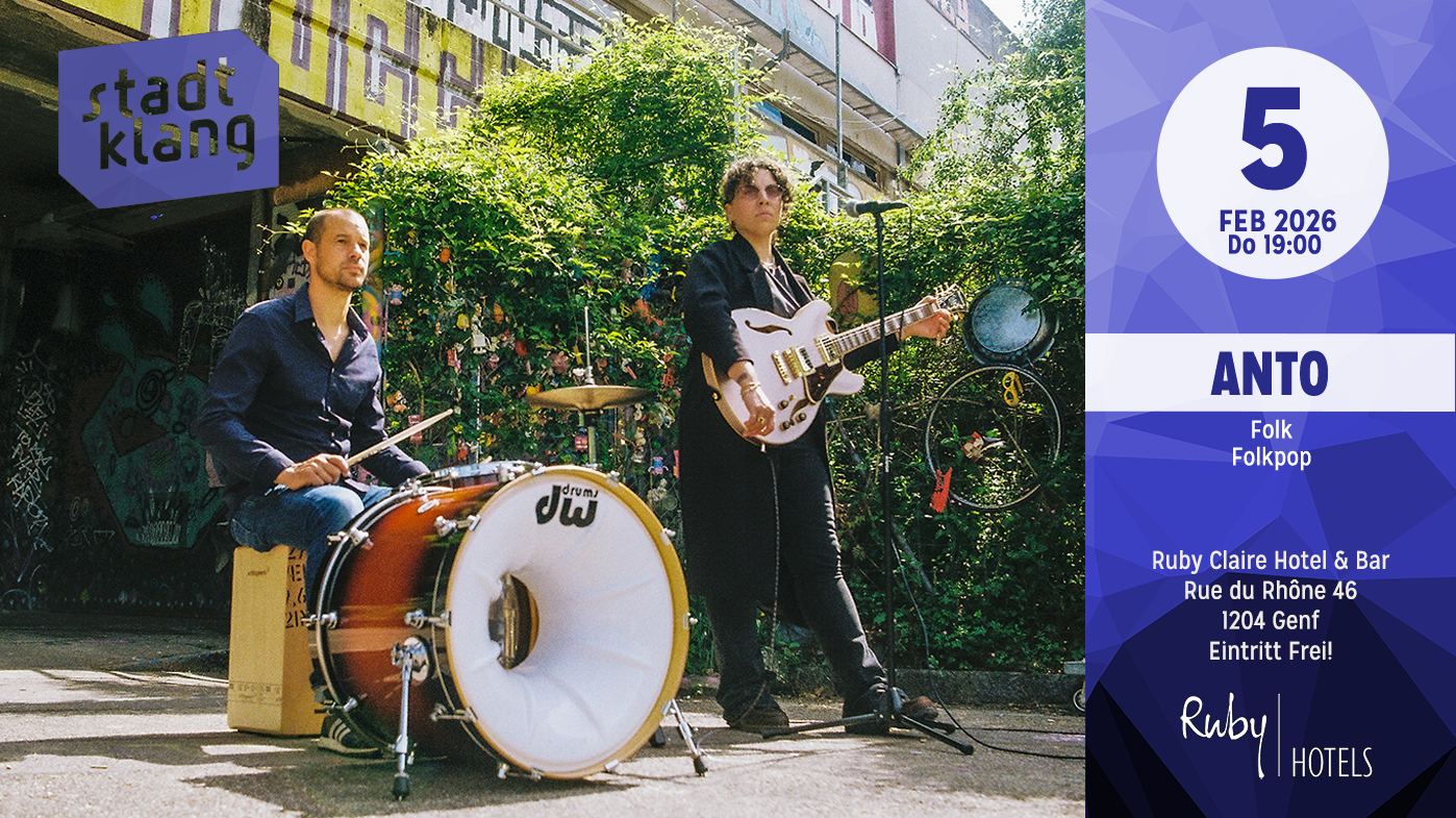 05. Februar 2026 | ANTO | live @ Ruby Claire Hotel & Bar, Genf ...