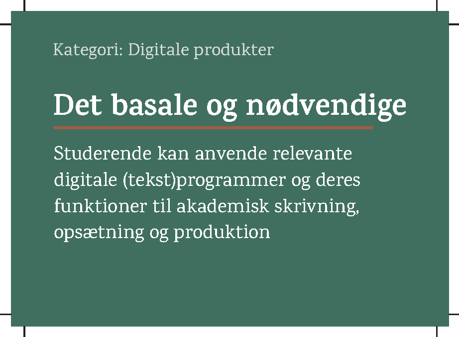 Digital referencehåndtering – Studerendes Akademiske Digitale Kompetencer