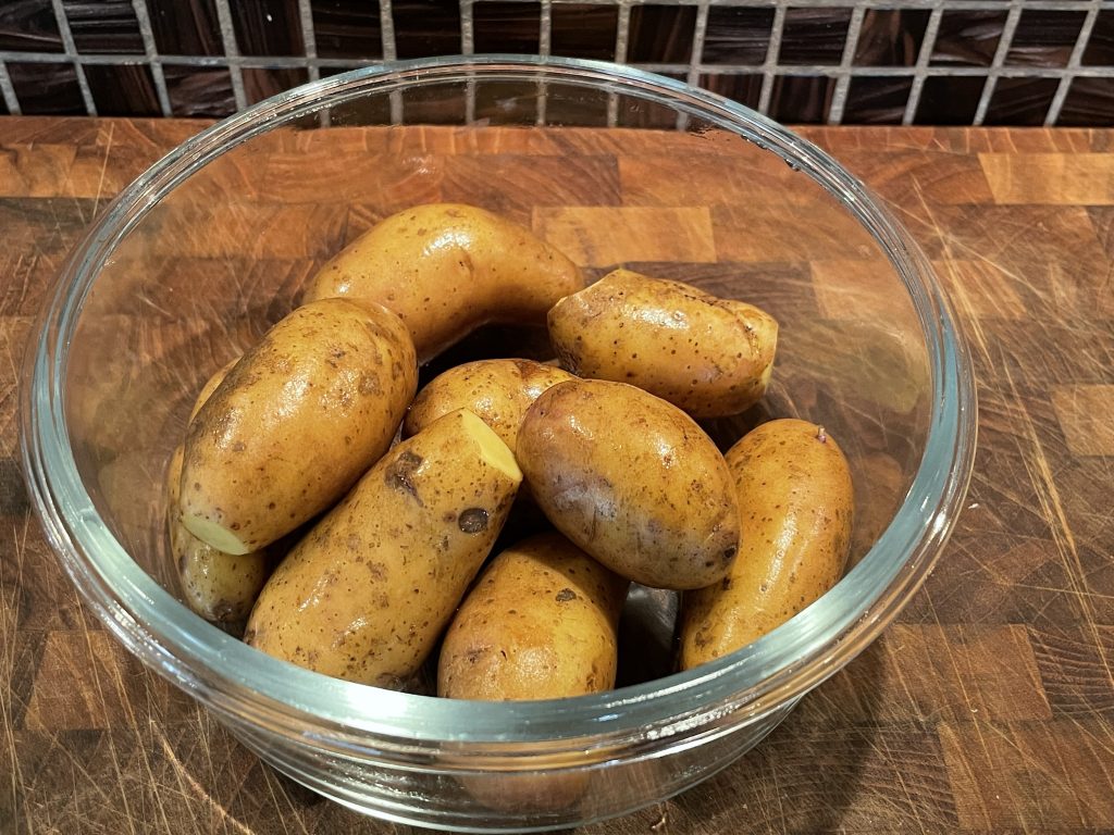 Rask enkel og supergod stekt potet - Steike god mat - Godt tilbehør til mat