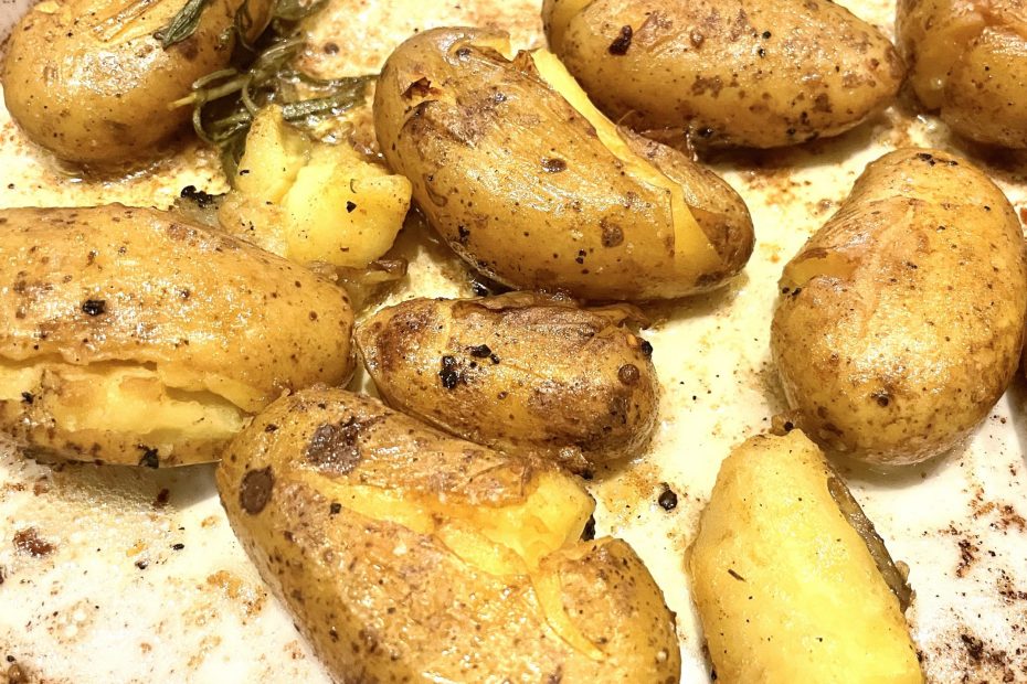 Rask enkel og supergod stekt potet - Steike god mat - Godt tilbehør til mat