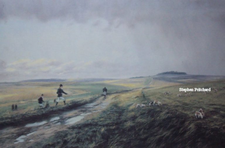 Roderick Lovesey print Marlborough College Beagles original artist ...