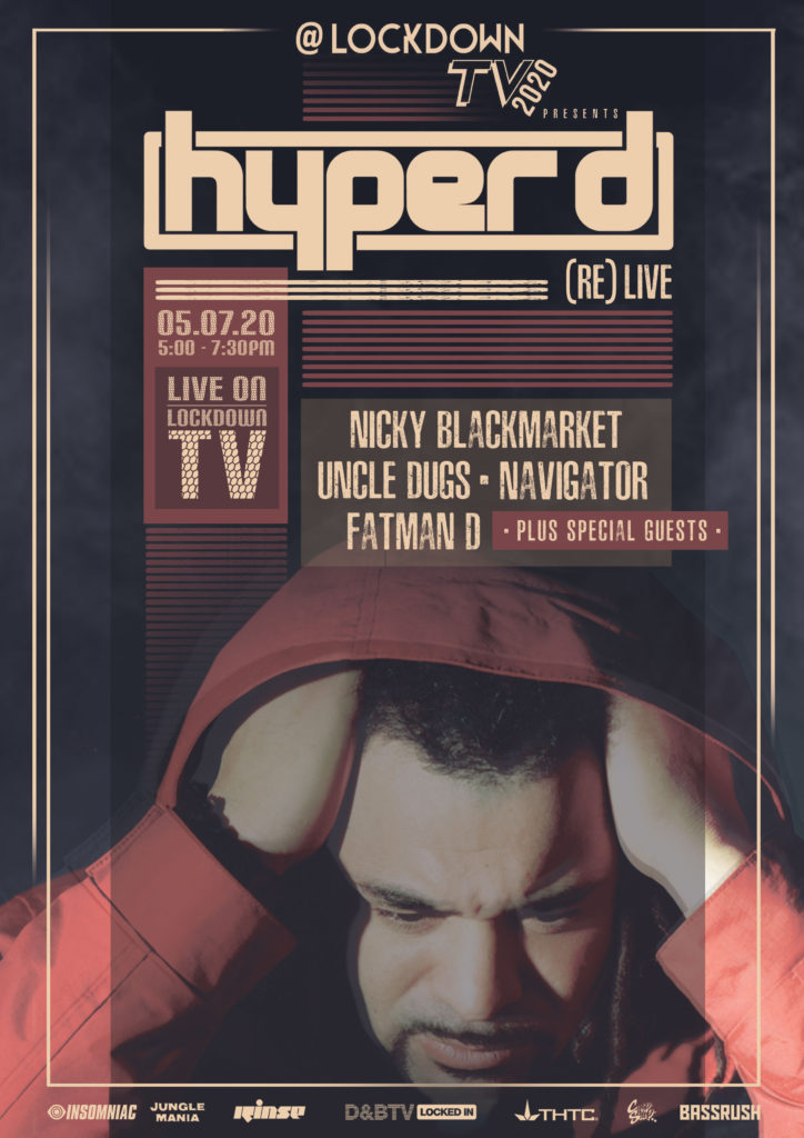 Lockdown TV Presents HYPER D: [RE]LIVE - StevieHyperD